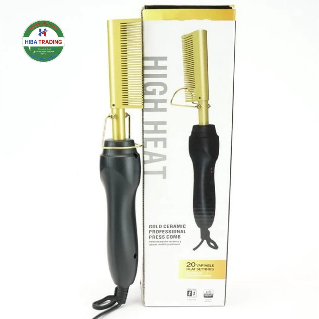 High Heat Press Comb For Smooth Frizz Free Hair Styling – Vicetech ...